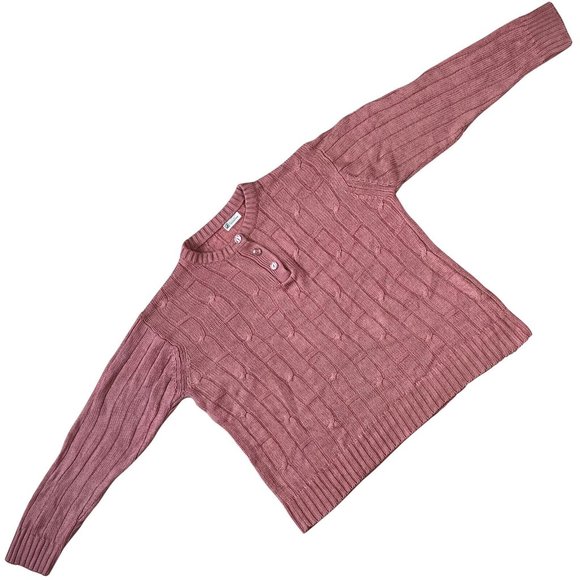Miu Miu | Sweaters | Sundazed Germany Cable Knit Polyacryl Henley ...